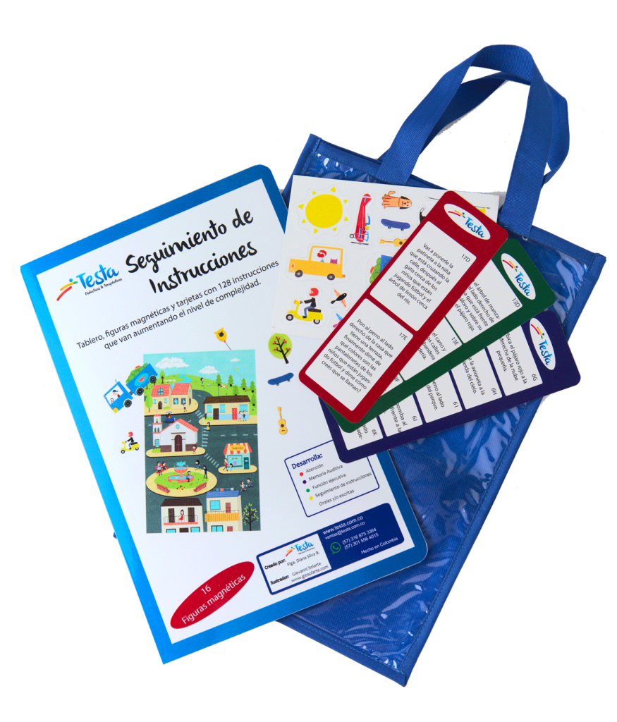 Seguimiento de Instrucciones - Testa Didácticos y Terapéuticos