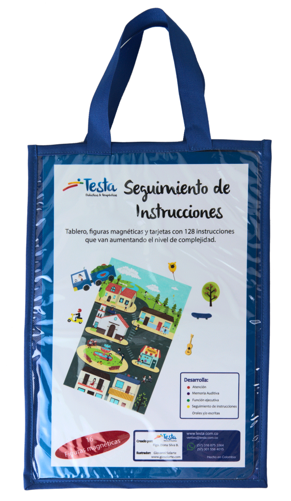 Seguimiento de Instrucciones - Testa Didácticos y Terapéuticos